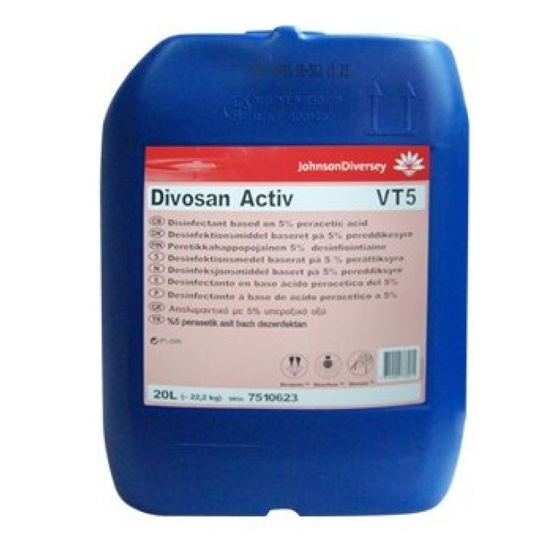 Desinfetante, Diversey, à base de de ácido peracético a 5%, indicado ...