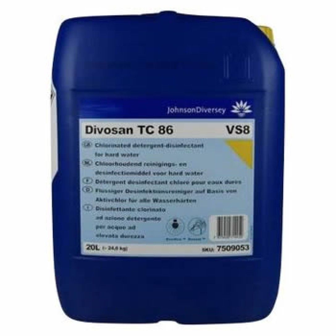 Detergente desinfetante clorado, Diversey,espuma reduzida , área ...